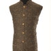 Men's Brown Nehru Jacket, Sleeveless Jacket, Indian Traditional Wear ...