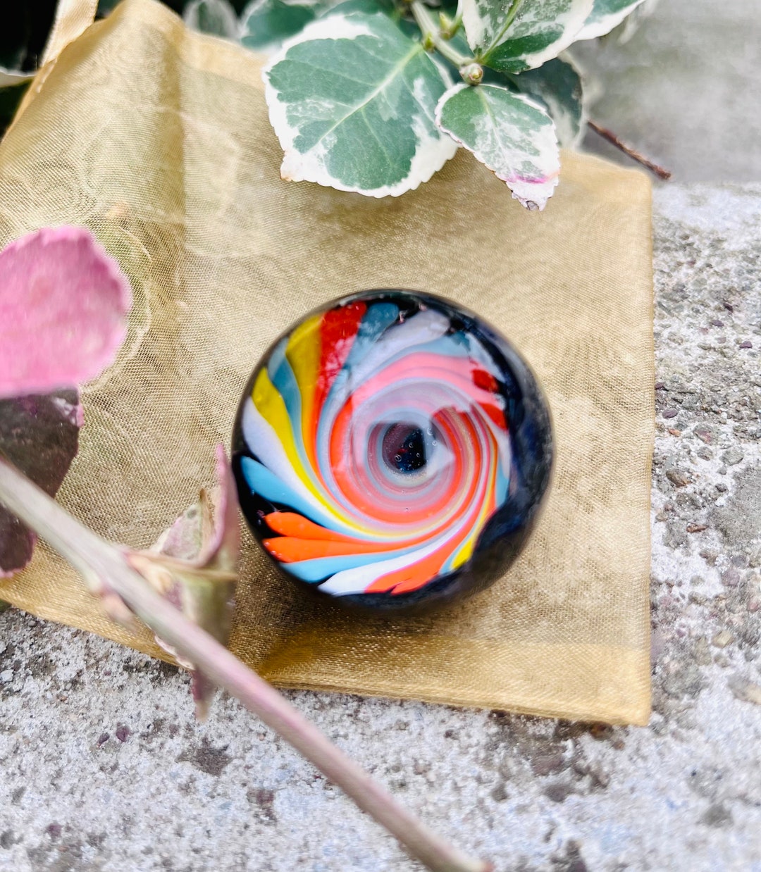 Large Glass Marble - Etsy