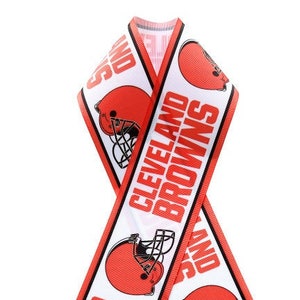 Cleveland on Grosgrain Ribbon, Football Ribbon, Sports Team Ribbon ...