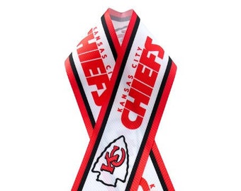 KC Arrowhead Box Colored Background High Quality Grosgrain Ribbon ...