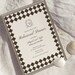 Ritz Glam Bachelorette Itinerary Invitation Template Classic - Etsy
