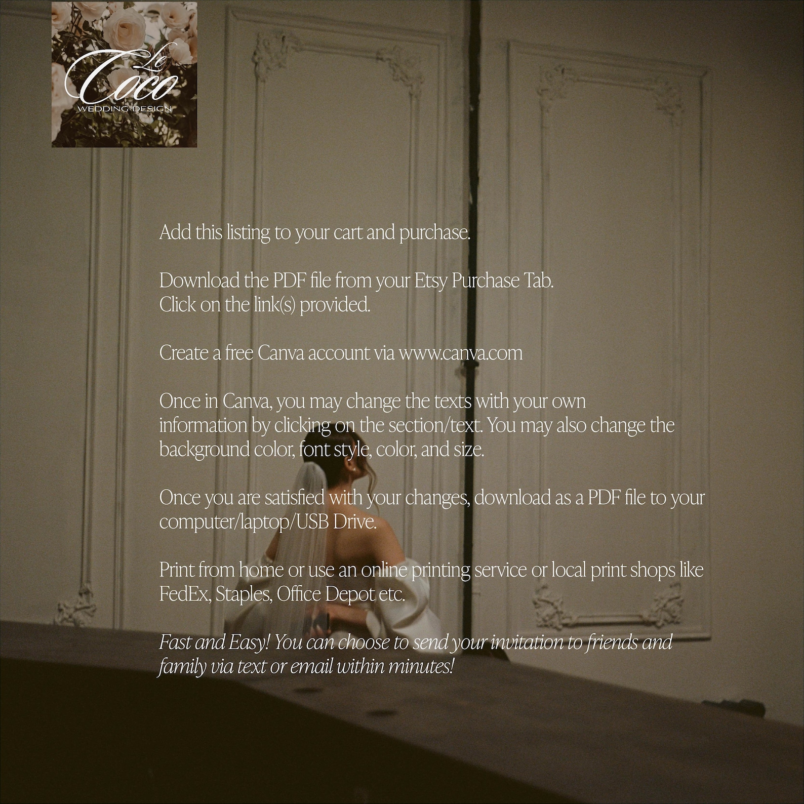 Old Money Ritz Glam Welcome Sign Template - Etsy