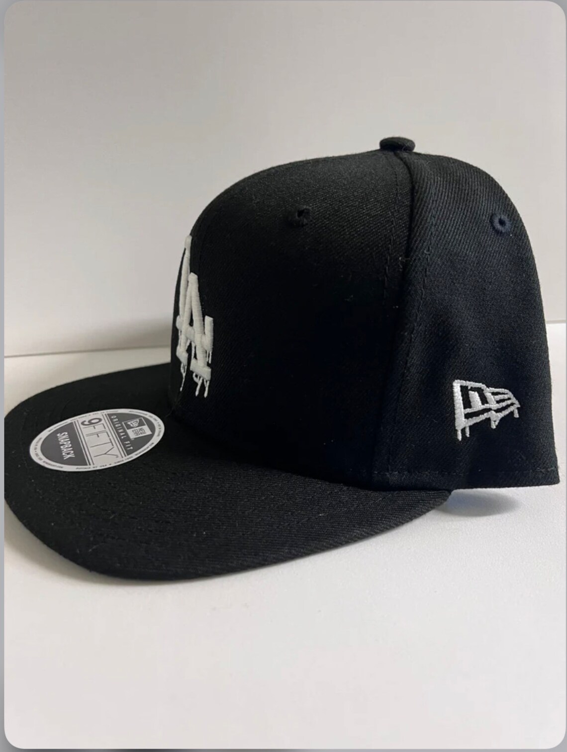 LA drip New Era Black 9fifty - Etsy