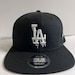 LA “drip” New Era Black 9fifty - Etsy