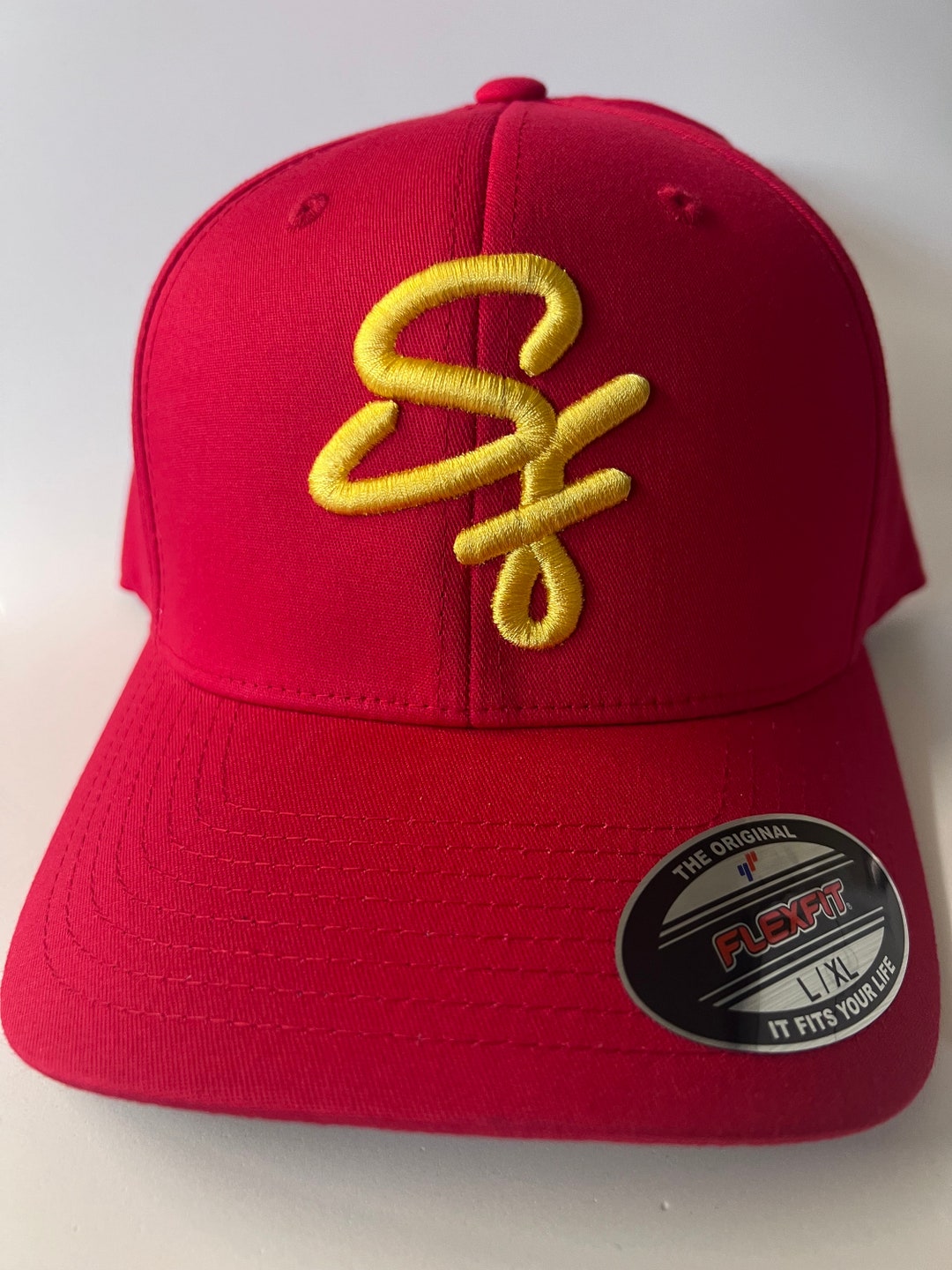 San Francisco Flexfit (red) L/XL - Etsy