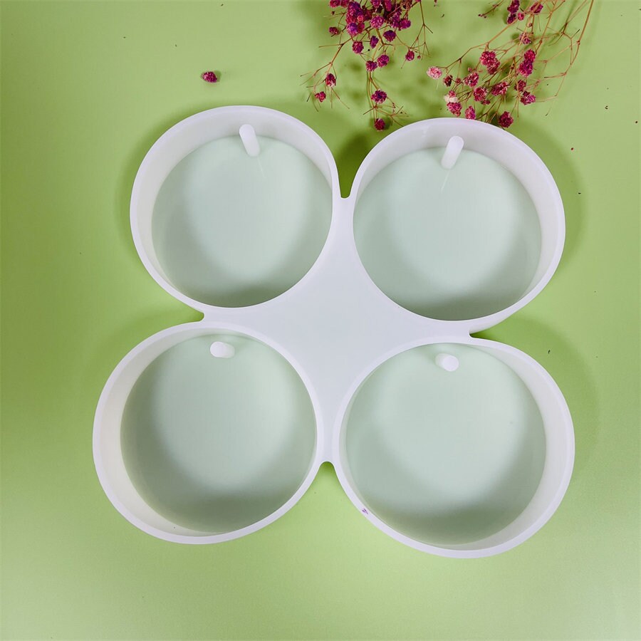 4 in 1 4 Inch Round Car Freshies Molds Air Freshie Mold - Etsy