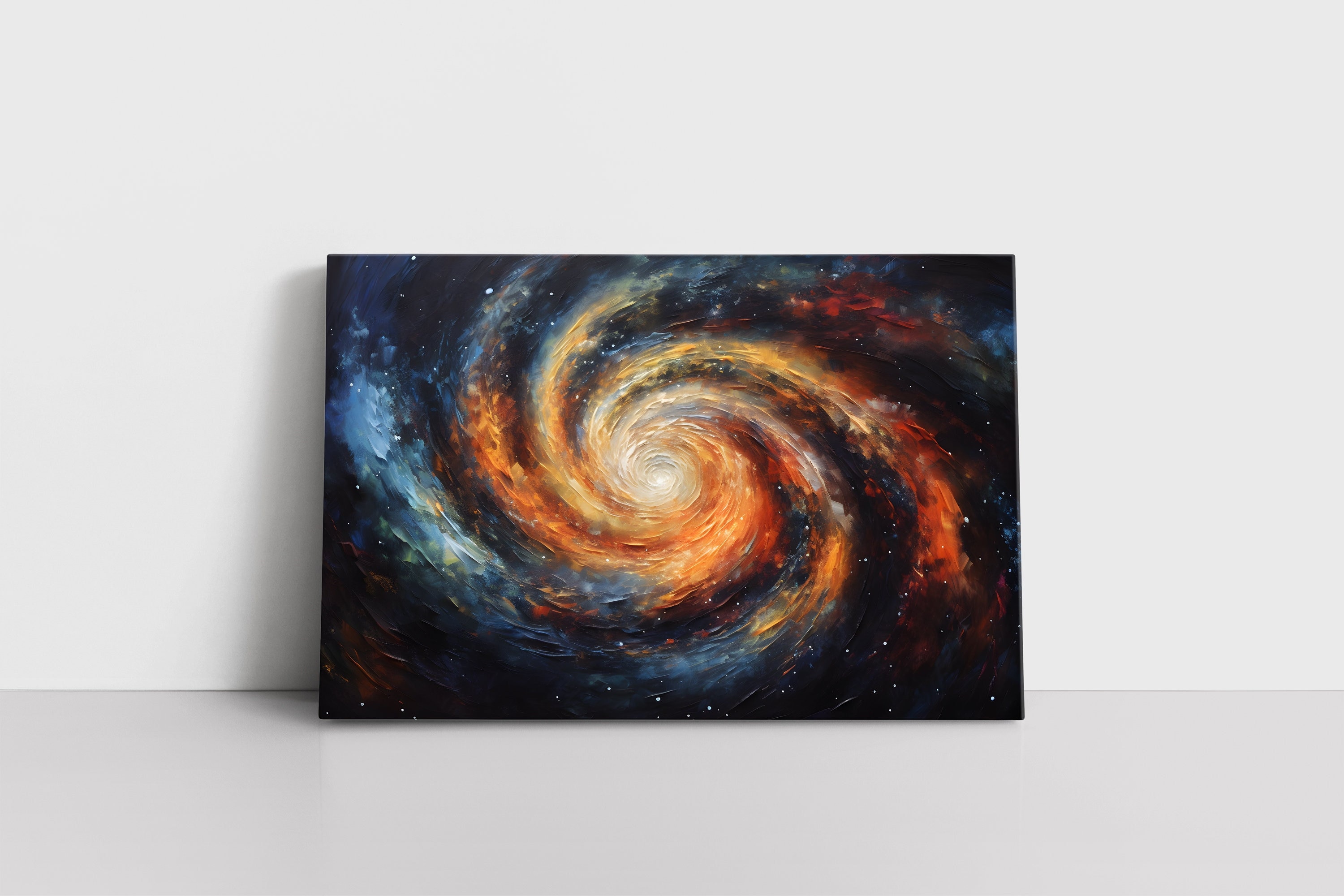 Spiral Galaxy Painting