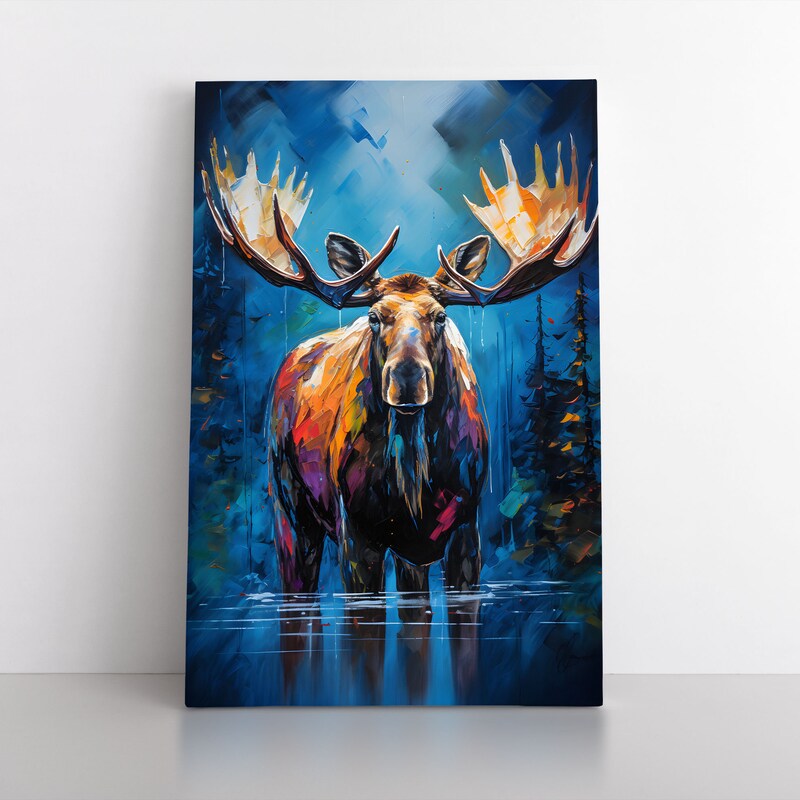 Wildlife Canvas Wall Art - Etsy