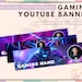 Gaming Youtube Banner Template | Customizable Canva Design (digital ...