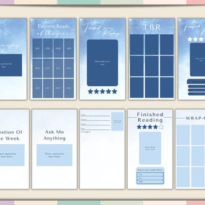 Editable Bookstagram Template | Instagram Stories, Instagram Template ...