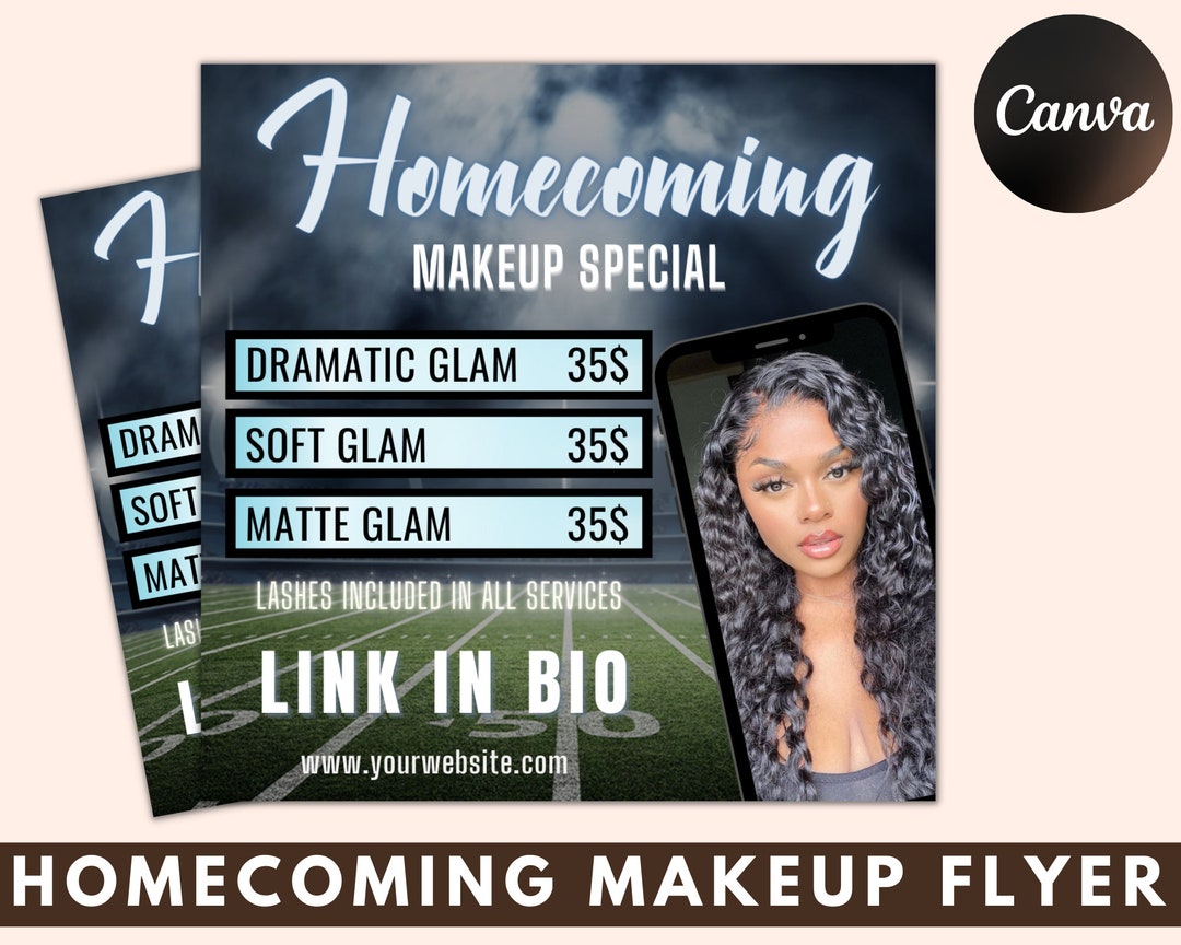 Book Now Flyer, Instagram Flyer, Beauty Flyer, Makeup Flyer, Digital ...