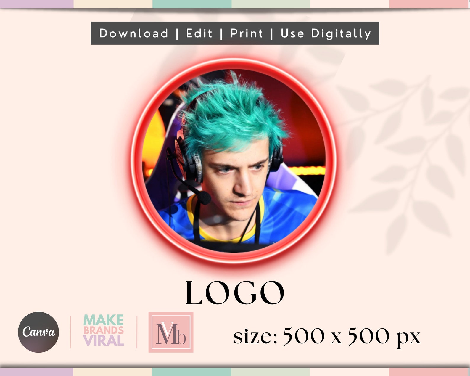 Gamer Youtuber Branding Kit, Editable Banners, Animated Intro and Outro ...