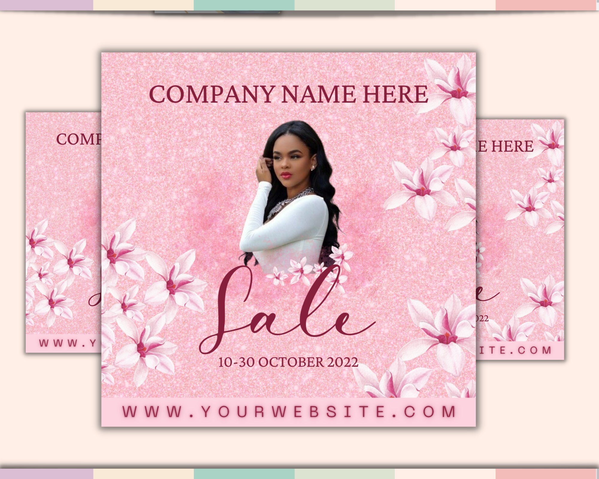 DIY Animated Sale Flyer Template, Shop, Beauty (canva Editable) - Etsy
