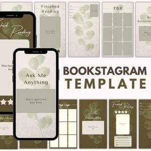 Bookstagram Story Template | Book Instagram, Booklover, Bookstagram ...