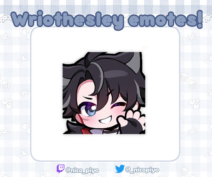 Genshin Impact Wriothesley Wave Emote for Twitch and Discord - Etsy