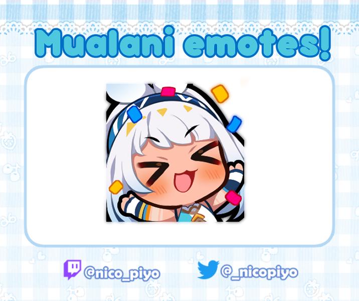 Genshin Impact Mualani Yay Emote for Twitch and Discord - Etsy