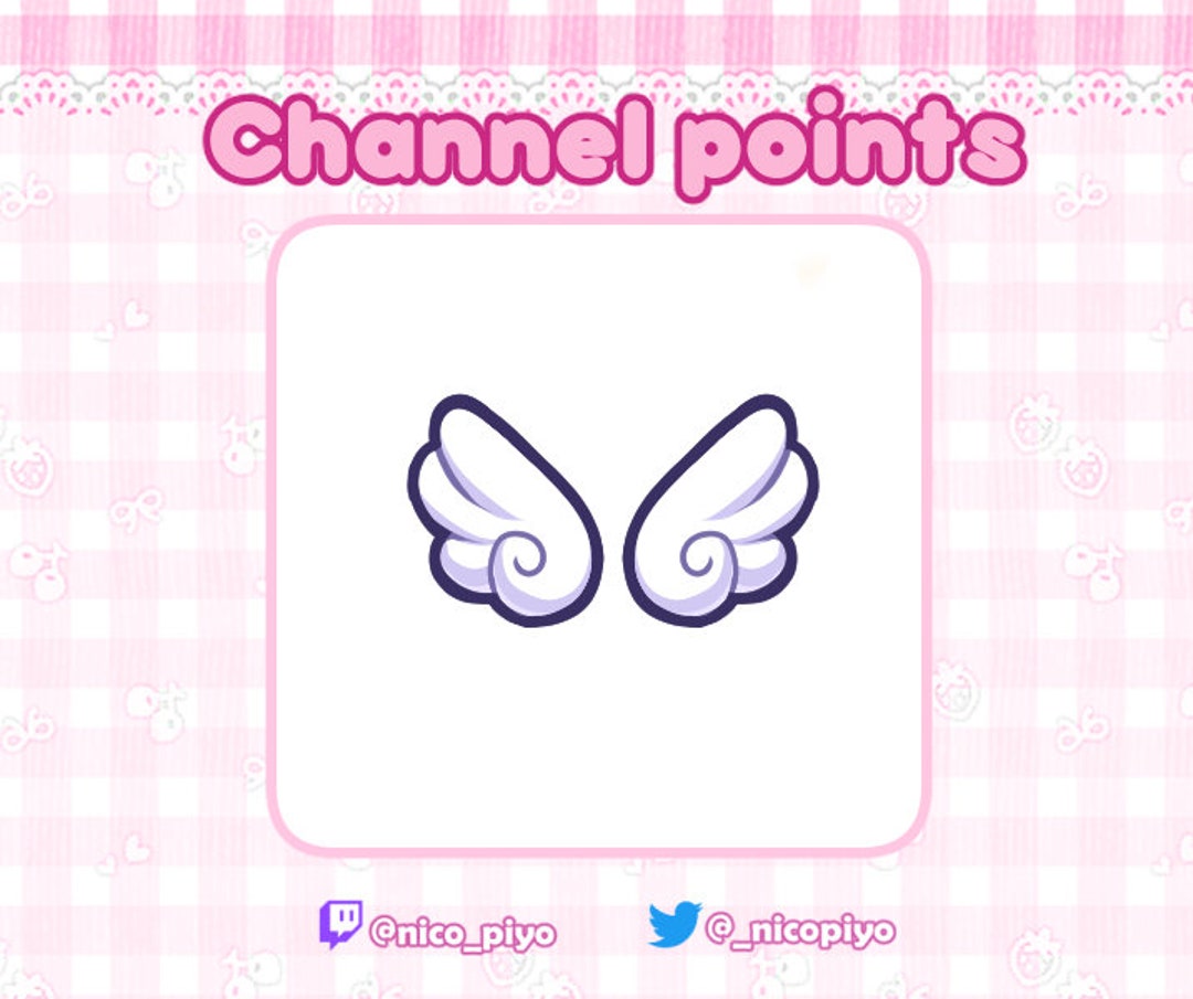 Angel Wings Channel Points for Twitch/discord/youtube - Etsy