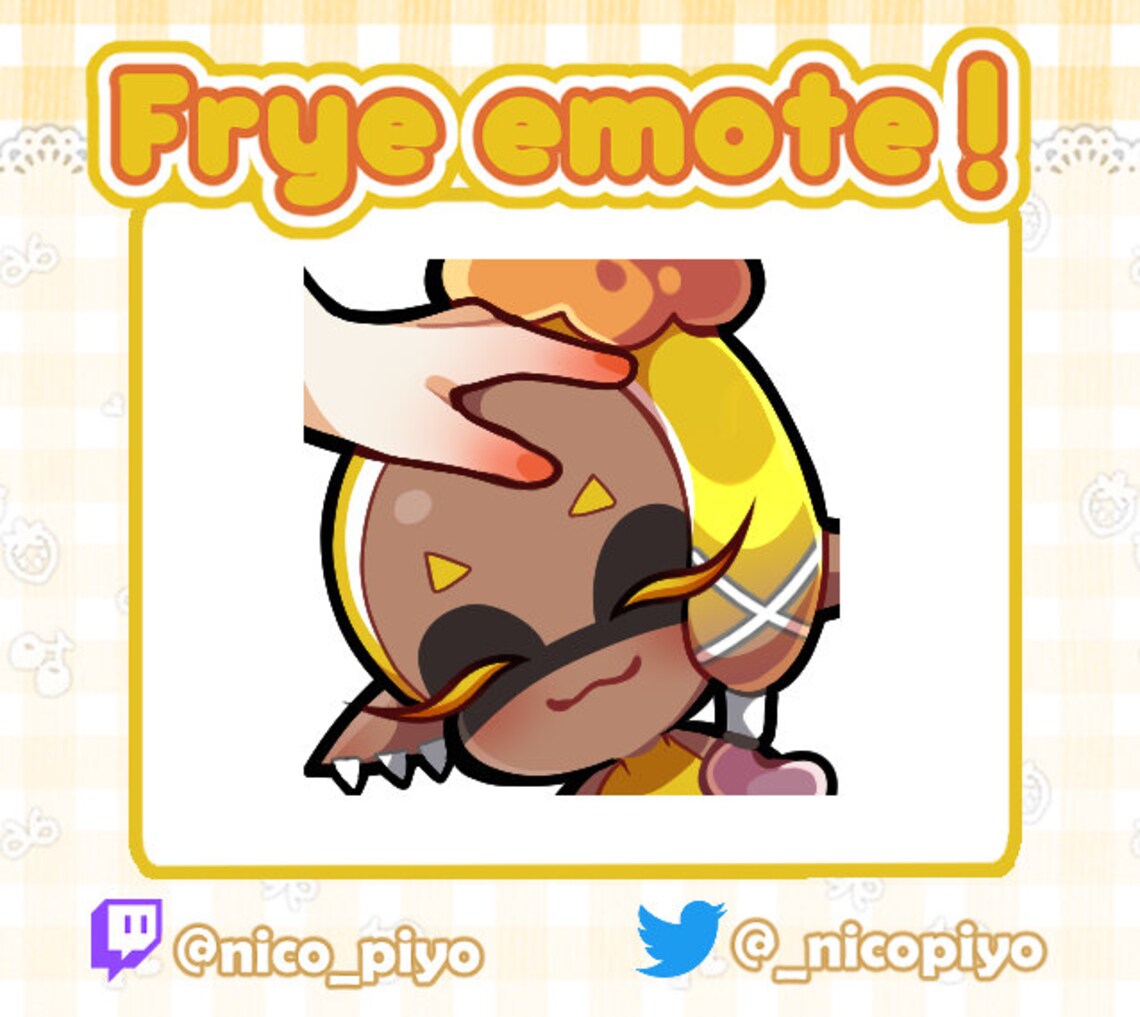 Frye Splatoon 3 Emote for Twitch, Discord and Youtube - Etsy