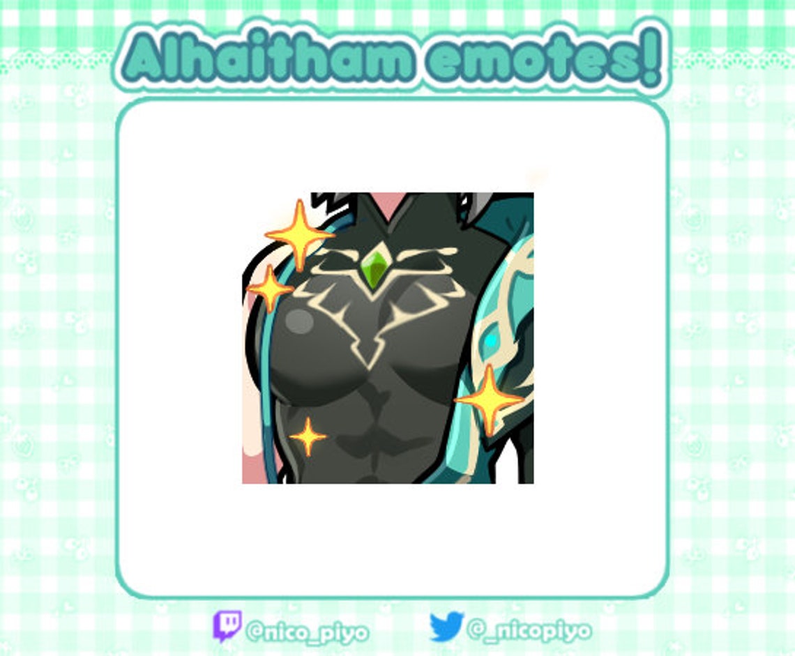 Genshin Impact Alhaitham Booba Emote for Twitch and Discord - Etsy