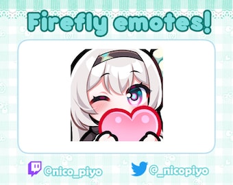 Honkai: Star Rail Firefly Peek Emote for Twitch and Discord - Etsy UK