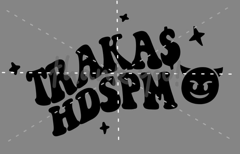 TRAKAS HDSPM Wavy Logo Svg Png File. - Etsy