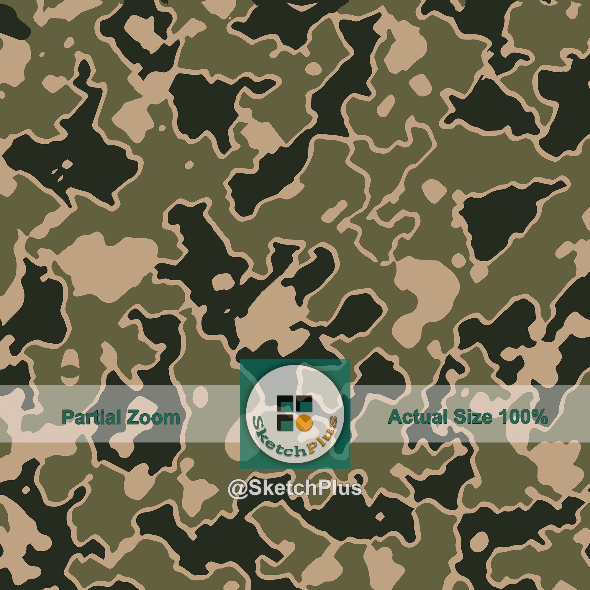 Military Camouflage Patterns High Pass Colored Pencil - Etsy
