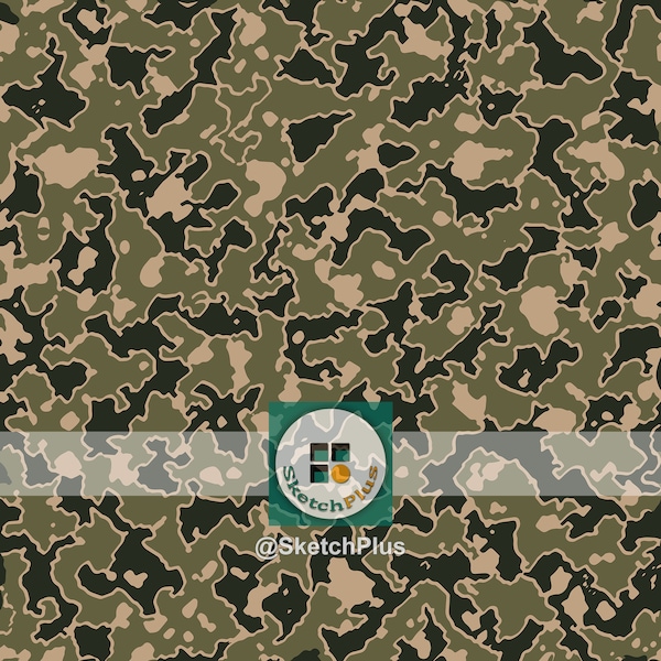Camo Svg - Etsy