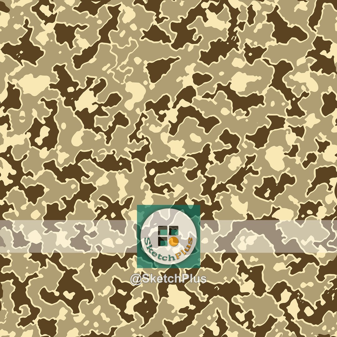Desert Camouflage Patterns High Pass Colored Pencil Scrapbook Papers ...