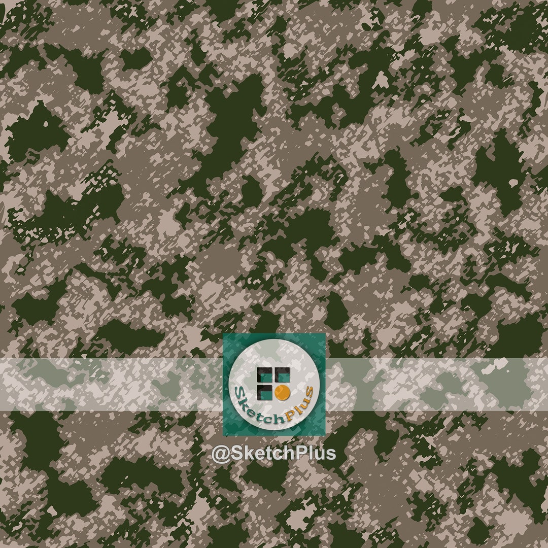 Army Camouflage Patterns Poster Edges Colored Pencil Scrapbook Papers ...