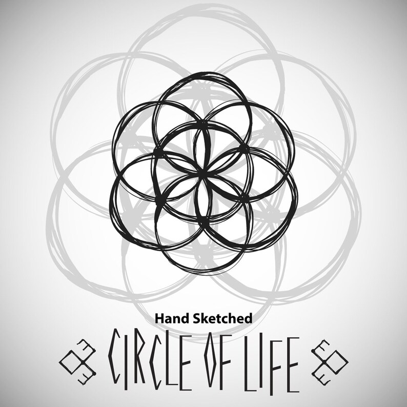 Circle of Life- Hand Sketch - Etsy