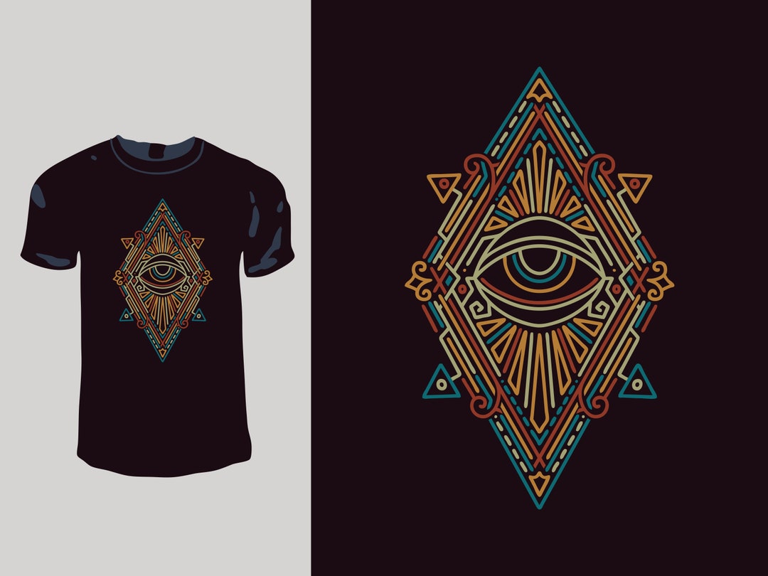 All Seeing Eye Design- Sacred Art - Etsy
