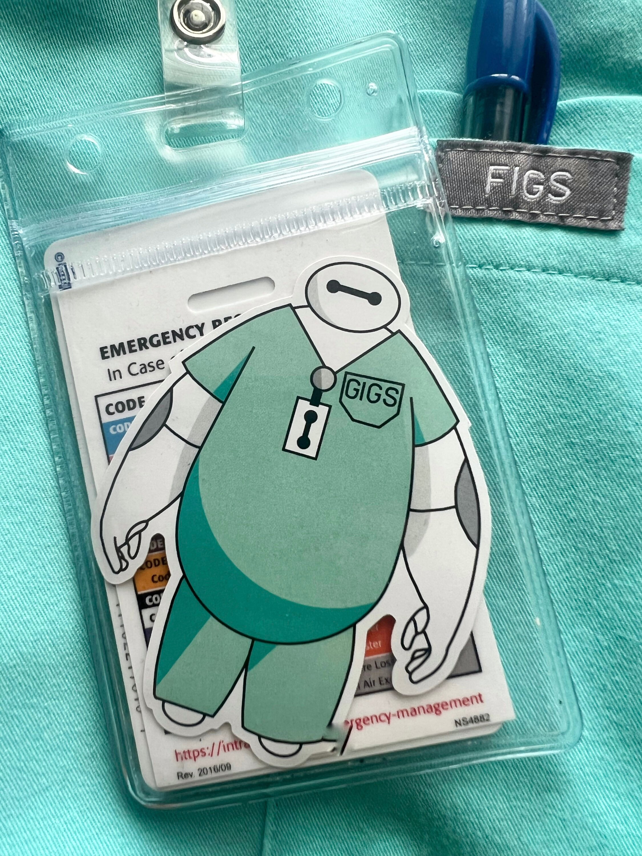 Baymax Big healthcare Hero 6 Vinyl Sticker - Etsy