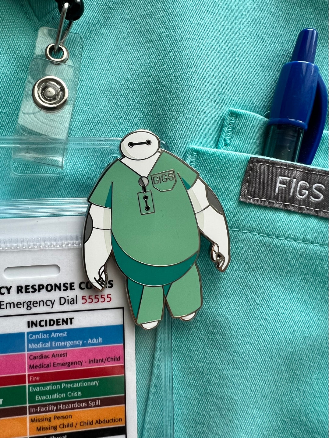 Baymax Healthcare Hero Fantasy Enamel Pin - Etsy