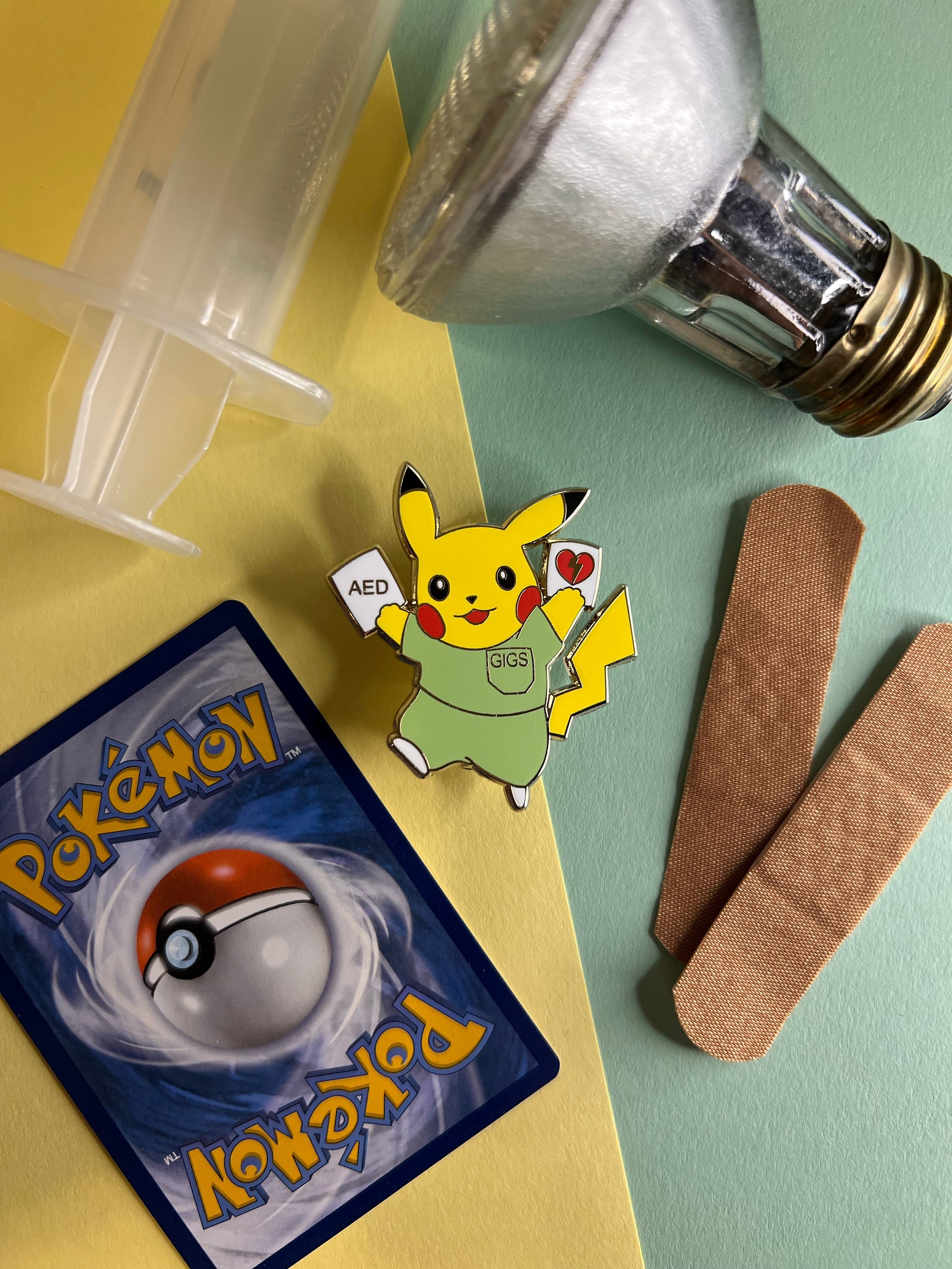 Pikachu Enamel Pin - Etsy