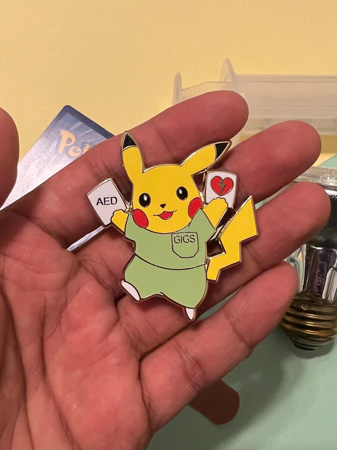 Pikachu Enamel Pin - Etsy