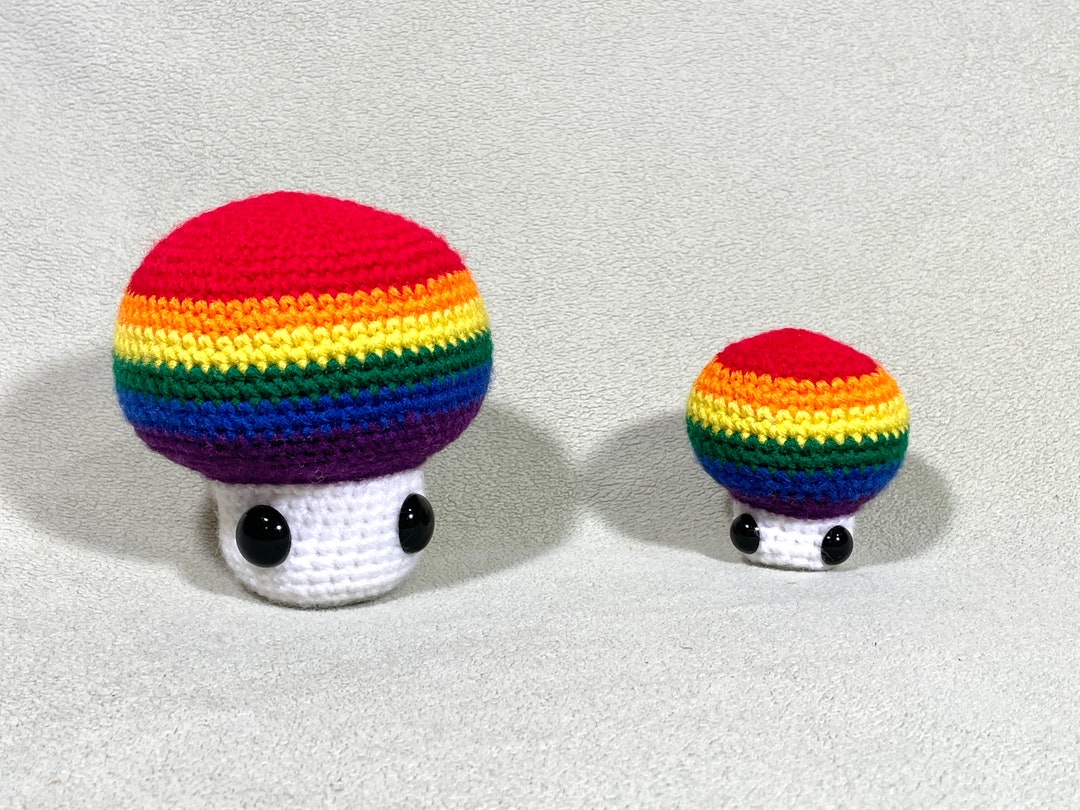 Pride Mushroom Plushy | Rainbow Mushroom Pushy Set | Stuffed Toys ...