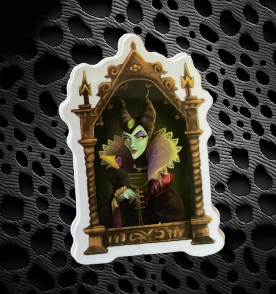 Maleficent Decal Stickers - Etsy
