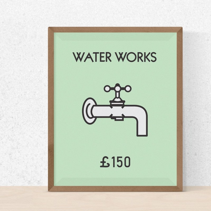 Monopoly Bathroom - Etsy