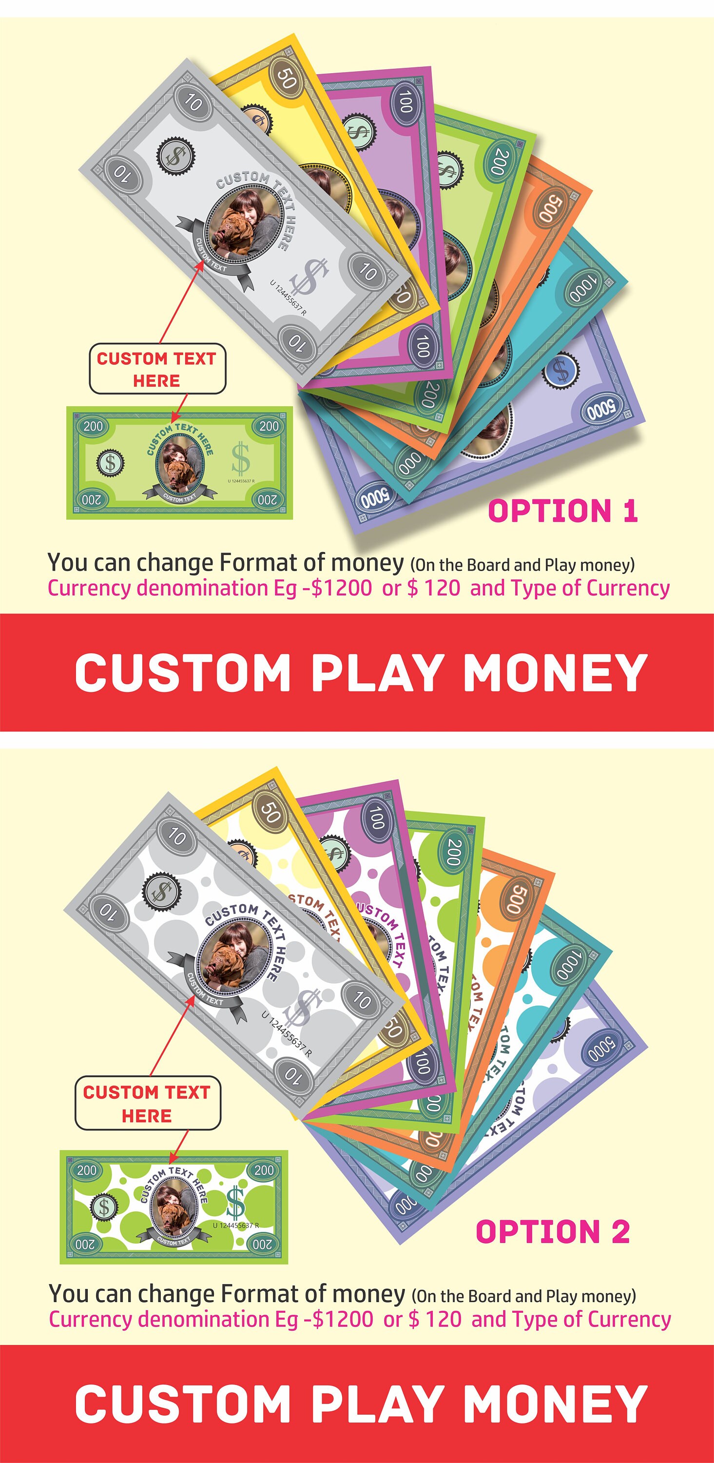 Rustic Wooden Your Opoly Game custom Game Customized Gift - Etsy