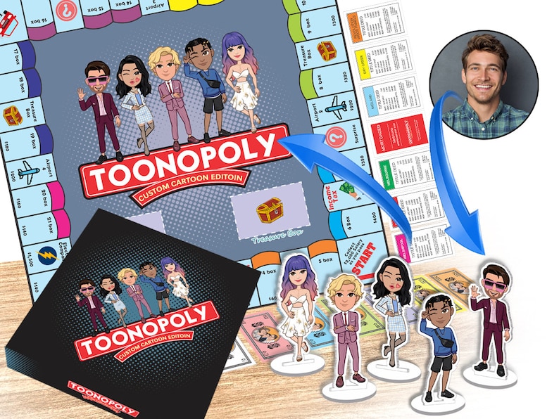 Custom Game Pawns , Yourpoly Game Pawns - Etsy