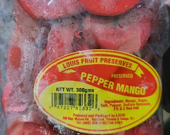 Latchui Preserved Red Mango Spicy 350 Gm 12.3 Oz - Etsy