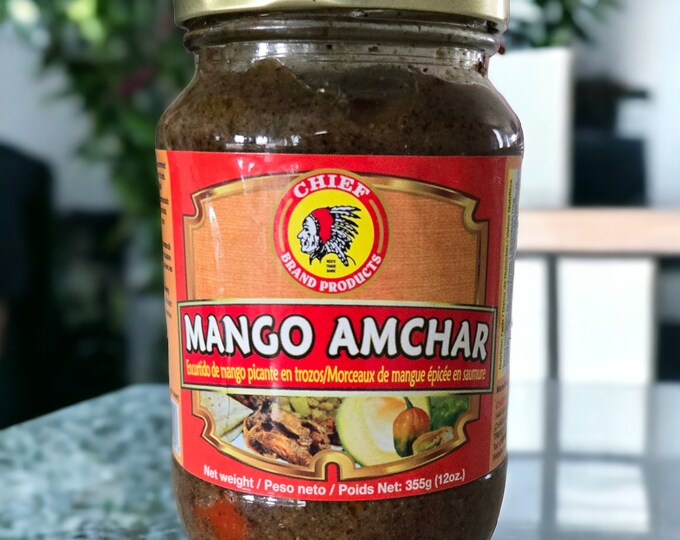 Mango Amchar by Chief Brand Products 12oz - Etsy