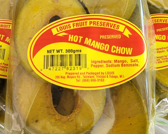 Hot Green Mango Chow 300g / Trini Snack / Spicy Mango / Preserves - Etsy