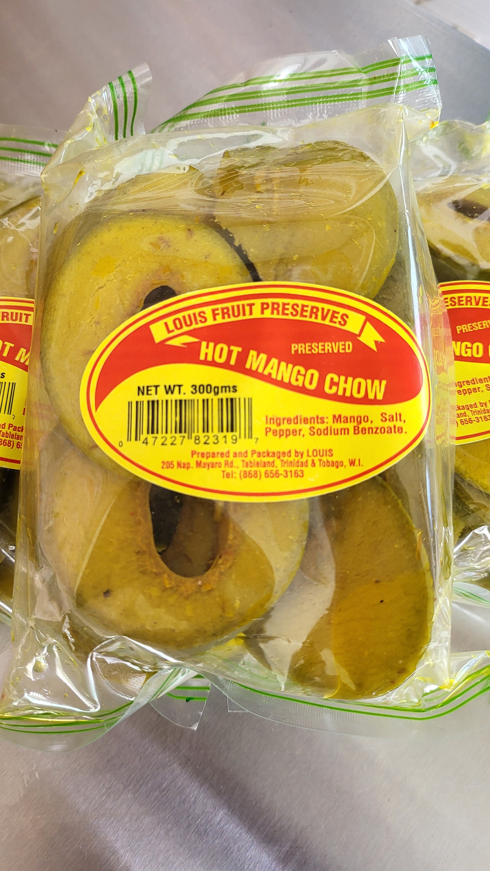 Hot Green Mango Chow 300g / Trini Snack / Spicy Mango / Preserves - Etsy