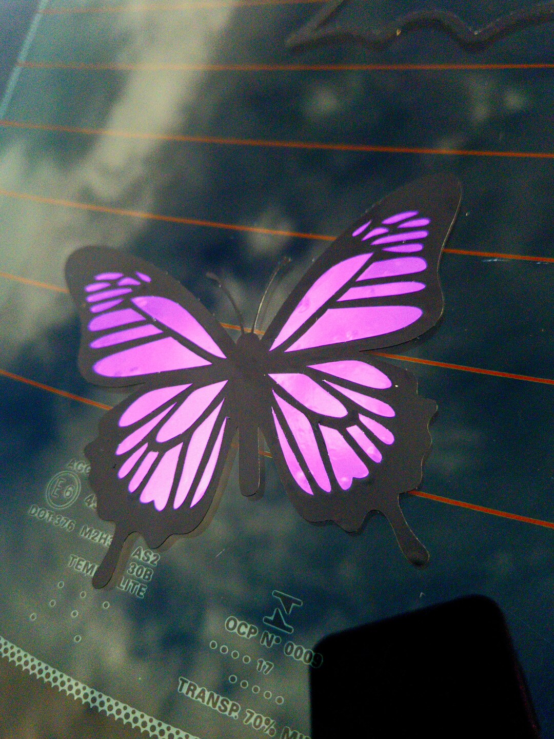 Butterfly Car Sticker / Y2K Butterfly Sticker / Y2K Car Stickers ...