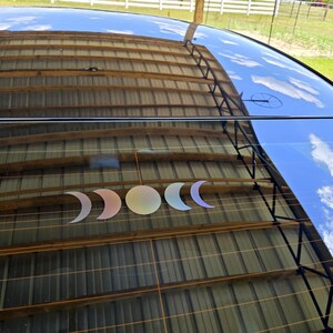 Holographic Moon Phase Sticker / Witchy Car Stickers / the Moon Sticker ...
