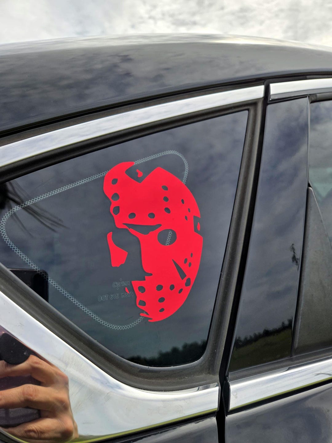 Jason Mask Sticker / Friday the 13th / Jason Voorhees Sticker / Horror ...