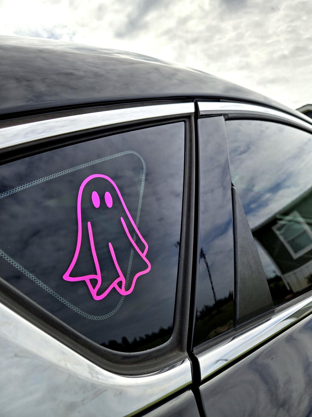 Floating Ghost Sticker / Ghost Phone Sticker / Cute Ghost Car Sticker ...