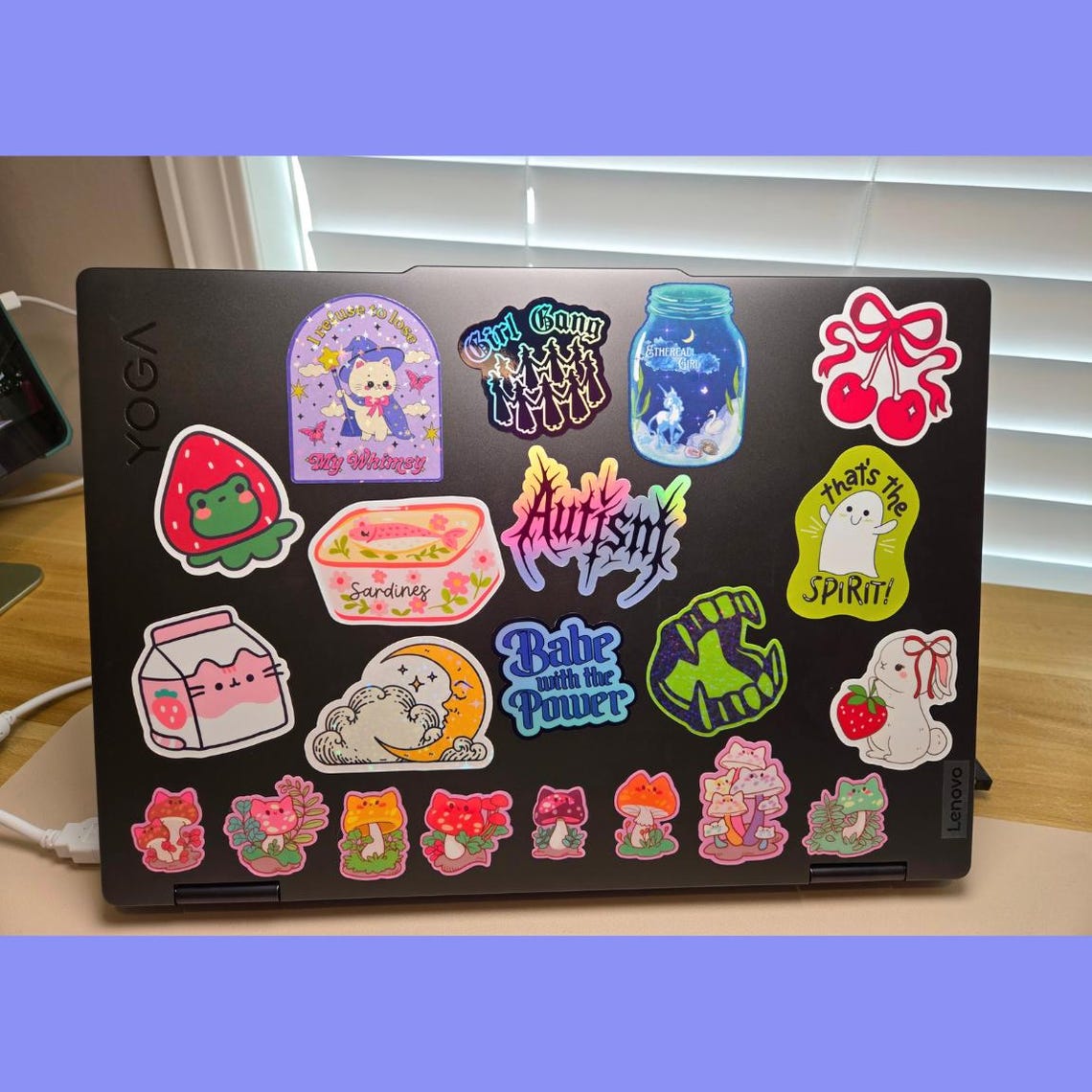 Hoe is You Magical Holographic Sticker / Waterproof Cup Decal - Etsy