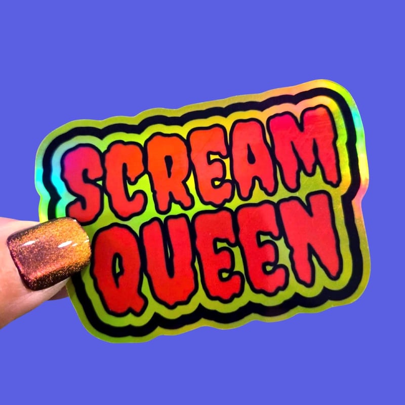 Scream Queen Decal - Etsy